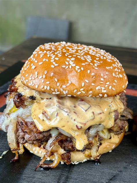 Smash Burgers With Baconnaise Sauce Recipe Smash Burger Recipe