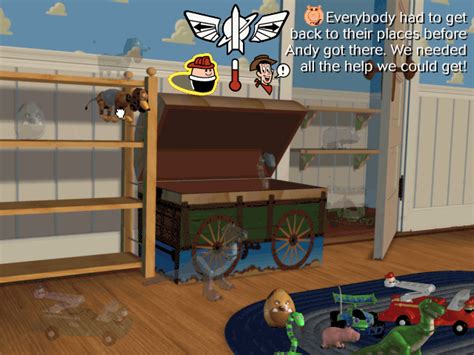 Screenshot Of Disneys Animated Storybook Toy Story Windows 3x 1996
