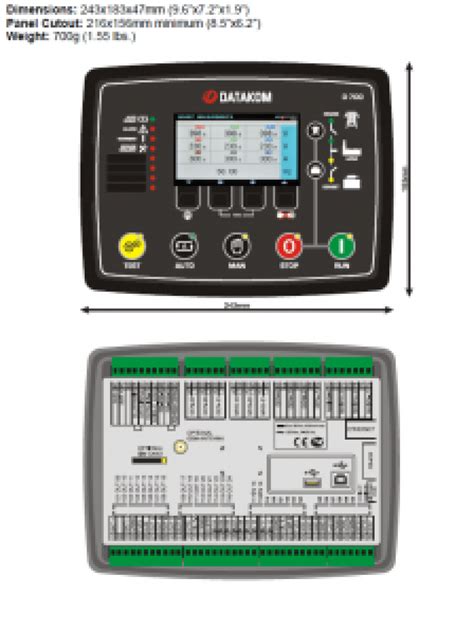 D700 Advanced Auto Learning Genset Synchronization Controller Eph