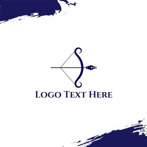 pen archery business card brandcrowd business card maker