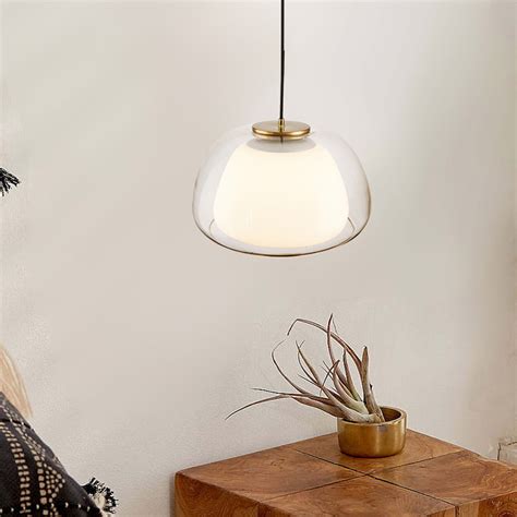 Homdiy Pendant Light Modern Creative Jelly Pendant Light Milk Glass
