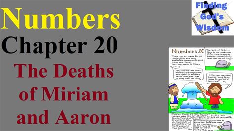 Numbers Chapter 20 The Deaths Of Miriam And Aaron Youtube