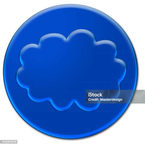 Glassy Coud Icon Stock Illustration Download Image Now Blue Environment Icon Symbol Istock