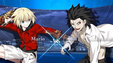 Melty Blood Type Lumina Estrena Gameplay De Mario Gallo Bestino Vs Roa