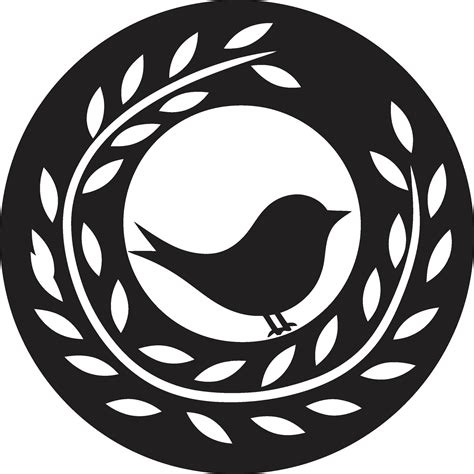 Artistic Haven Black Vector Bird Nest Symbol Crafted Comfort In Monochrome Bird Nest Icon