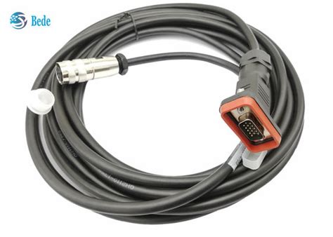 Waterproof Huawei Aisg Cable Db9 To M16 8 Pin Female 5 Meters Length