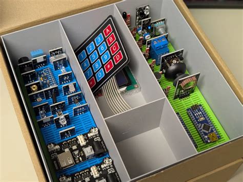 Electronic Component Holder Storage By Minr Makerworld Download