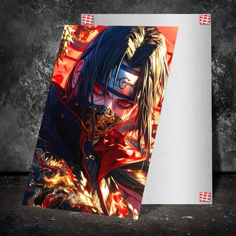 Metal Poster Itachi Uchiha Iu01