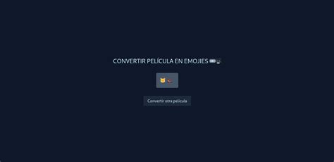 GitHub Carandev Movie To Emoji Proyecto En Reactjs Que Convierte El