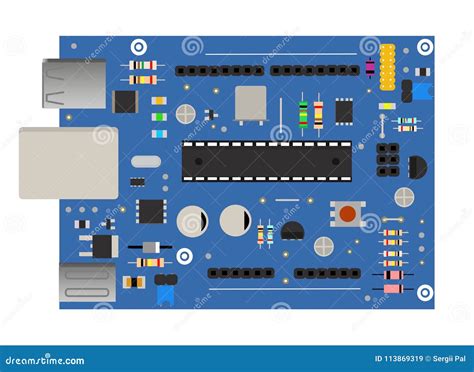 Arduino Uno Basic Examples Blink Circuit Breadbord Circuit Setup