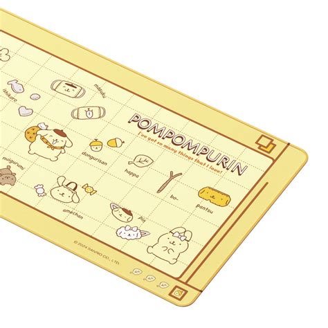 Akko Pompompurin Mouse Pad 900x400mm Pink Yellow