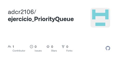 github adcr2106 ejercicio priorityqueue