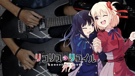 Tab Lycoris Recoil Ed Hana No Tou 花の塔 Sayuri Guitar Cover Youtube
