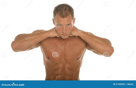 Body Builder Stock Photo Image Of Male Attractive Athlete 2169284