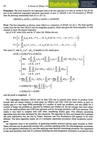 A New Lagrangian Relaxation Approach To The Generalized Assignment Problem PDF