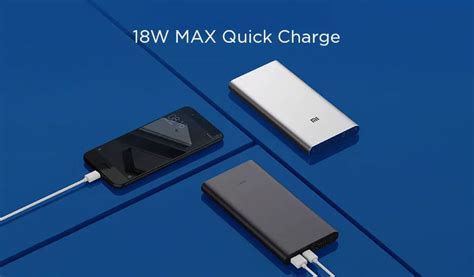 Mi Mah W Fast Charge Power Bank Black Printngift Corporate Gift Singapore