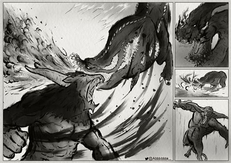 [comic] Turf War Rajang Vs Deviljho Chap 2 R Monsterhunter