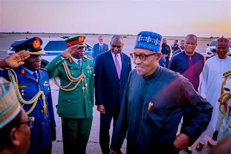 Buhari Arrives New York For Un General Assembly Photos