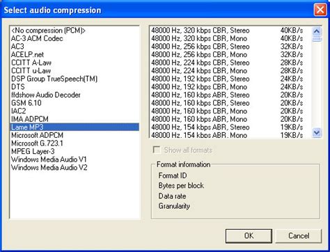 How To Install Lame Mp3 Codec In Virtualdub Instructionwell