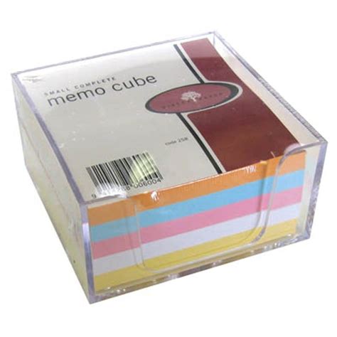 Memo Cube And Paper Half Size Complete Stationery City