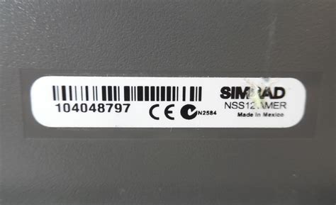 Simrad Nss12 Display Amer 90 Day Warr Great Condition Tested Good