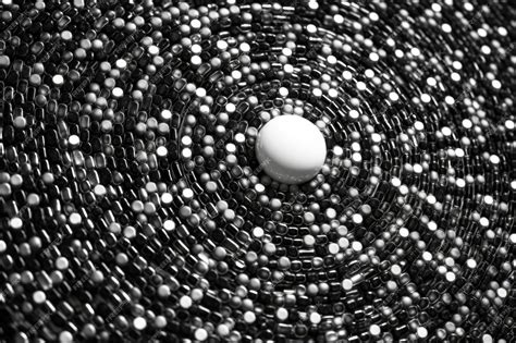 Premium Photo Texture Of Black And White Binary Bead System