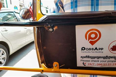 Cambodia Taxis And Tuk Tuks Pass App Vs Grab — Collecting Other Places