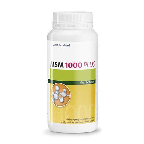 MSM 1000 PLUS, 500 de comprimate - FutuNatura.ro