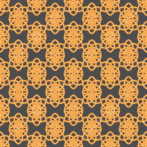 Ornament Pattern Vector Tile Engraved Abstract Fresco Vector Engraved