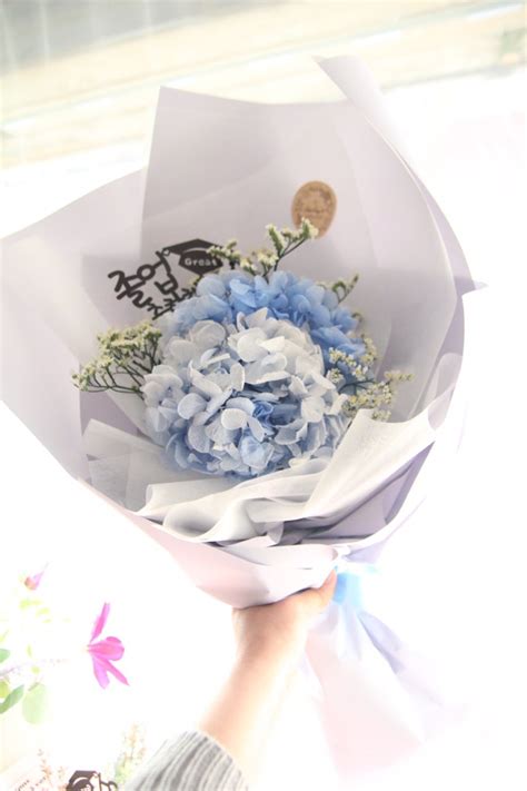 부산졸업식꽃다발 부산수국꽃다발 부산드라이플라워꽃다발 부산예쁜꽃집 반여동꽃집 재송동꽃집 동래꽃집 네이버 블로그