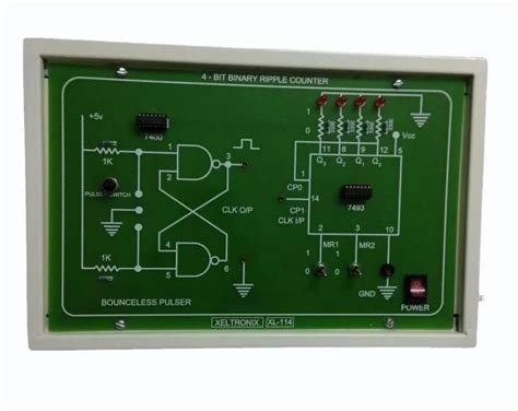 Digital 4 Bit Binary Counter Trainer At ₹ 2400piece In Hyderabad Id 3359892233