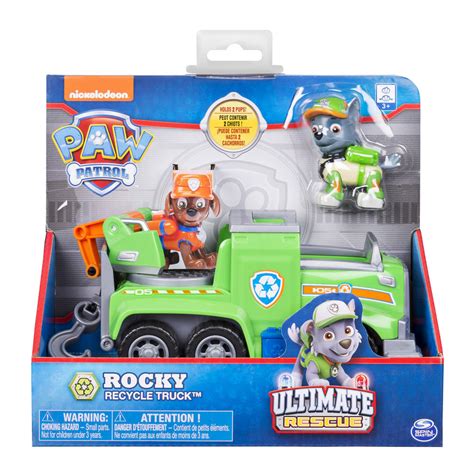 Paw Patrol Ultimate Rescue Rocky Recycle Truck