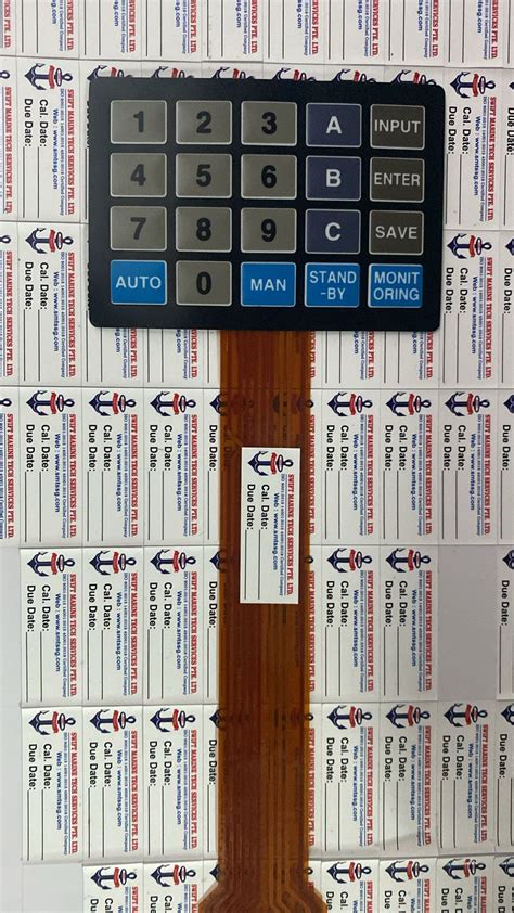 Keypad Membarene Sm Type Genuine Ksb Spare Part Suitable For Ksb