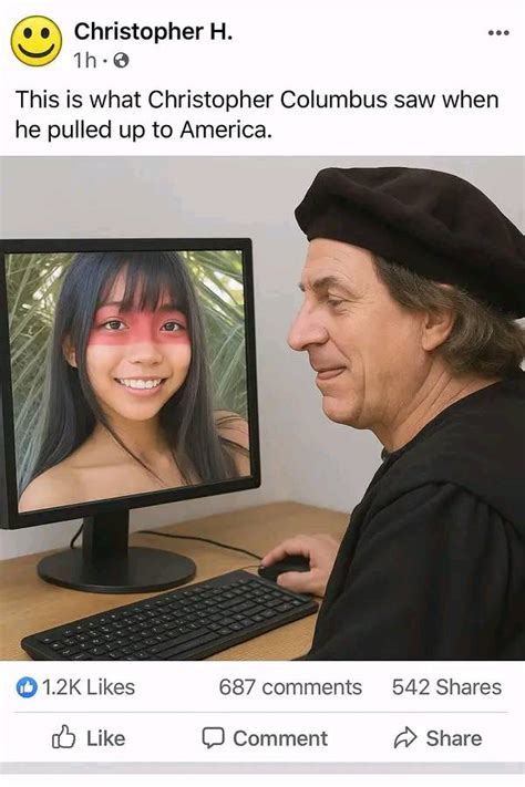 What Columbus Saw When He Logged On What Christopher Columbus Saw