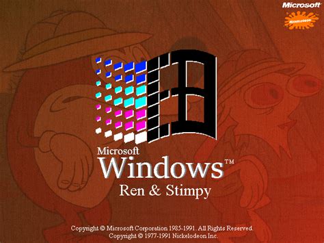 Windows Ren And Stimpy By Selims12 On Deviantart