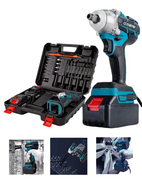 Small Impact Electric Wrench Pneumatic Brushless Screwdriver Lithium