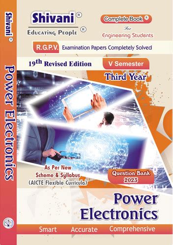 Power Electronics B Tech 5th Sem Ee 2023 Edition Shivani Publications