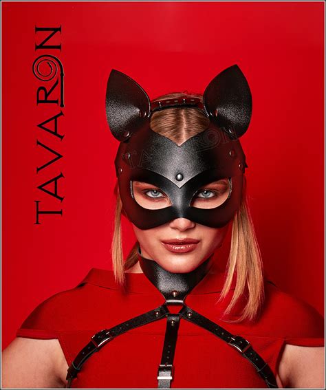 Leather Cat Mask Catwoman Mask Party Mask Masquerade Mask Etsy