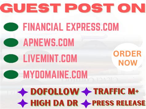 Press Release Guest Post On Financial Express Apnews Livemint And