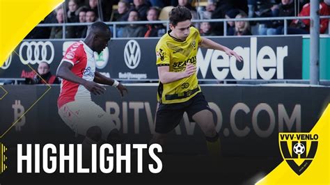Samenvatting Vvv Venlo Fc Emmen Youtube