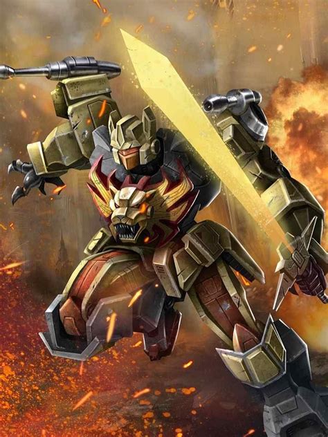 Predacons Leader Razorclaw Artwork From Transformers Legends Game Transformers Megatron Art