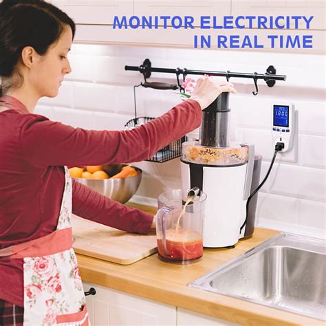 8 Modes Lcd Display Electricity Usage Monitor Powe Vicedeal