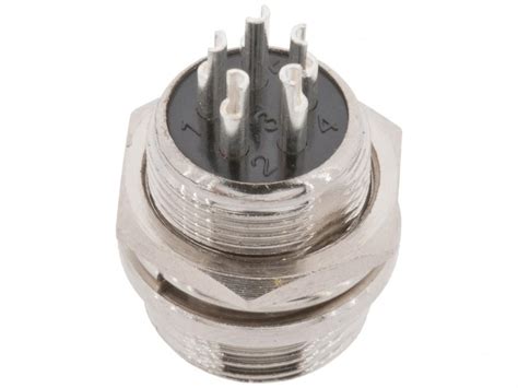 Buy Connector Gx12 Plug 5 Pin Chassi At The Right Price Electrokit