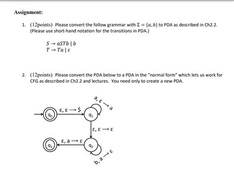 solved 1 12points please convert the follow grammar with