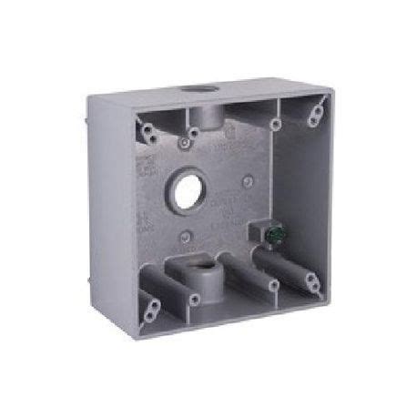 Bell® 5333 0 Weatherproof Outlet Box With Lug Die Cast Aluminum 32 Cu