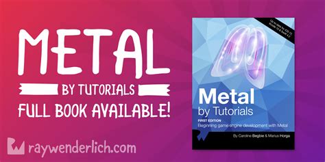 Github Daemyungmetal By Tutorials 2nd Metal By Tutorials By The Raywenderlich Tutorial Team