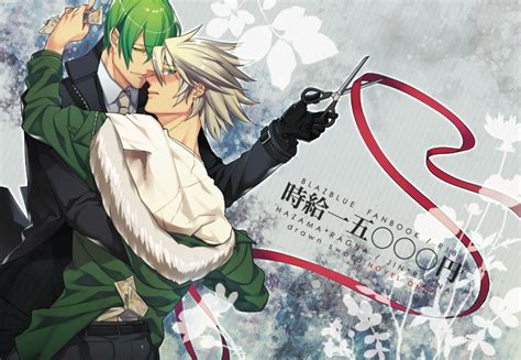 Ragna The Bloodedge And Hazama Blazblue Drawn By Joumono Danbooru