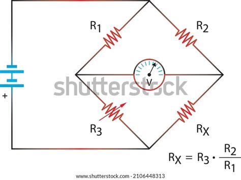 전자식 휘트스톤 브리지 저항기 스톡 벡터 로열티 프리 2106448313 Shutterstock