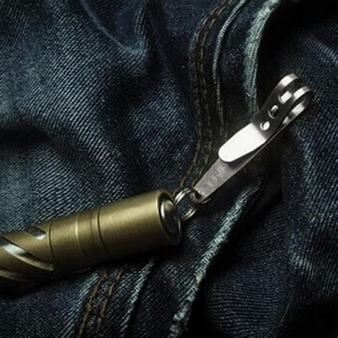Clip Colgante Para Cinturón De Cintura Accesorio De Bolsillo De Acero