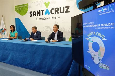 Santa Cruz Celebra La Semana Europea De La Movilidad Con Un Amplio